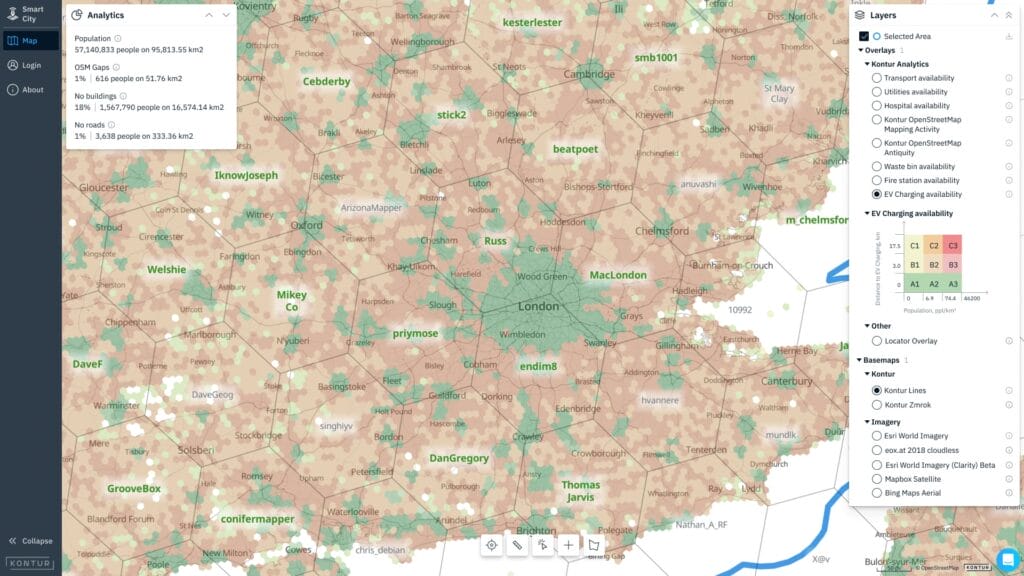Open-Source UI Kit for Geospatial Applications