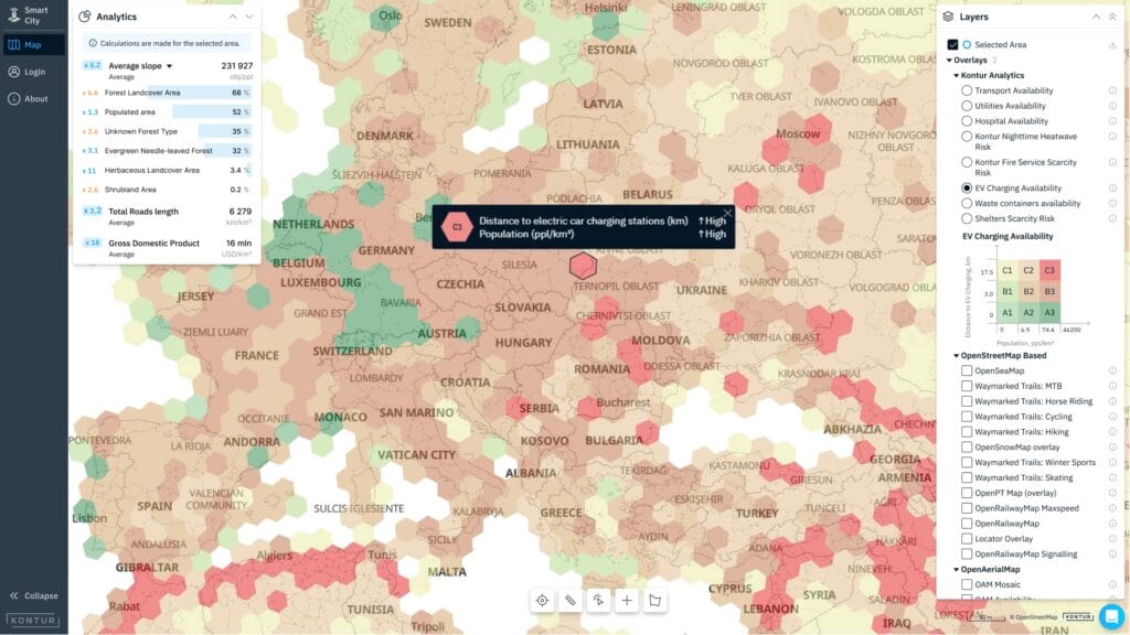 Open-Source UI Kit for Geospatial Applications